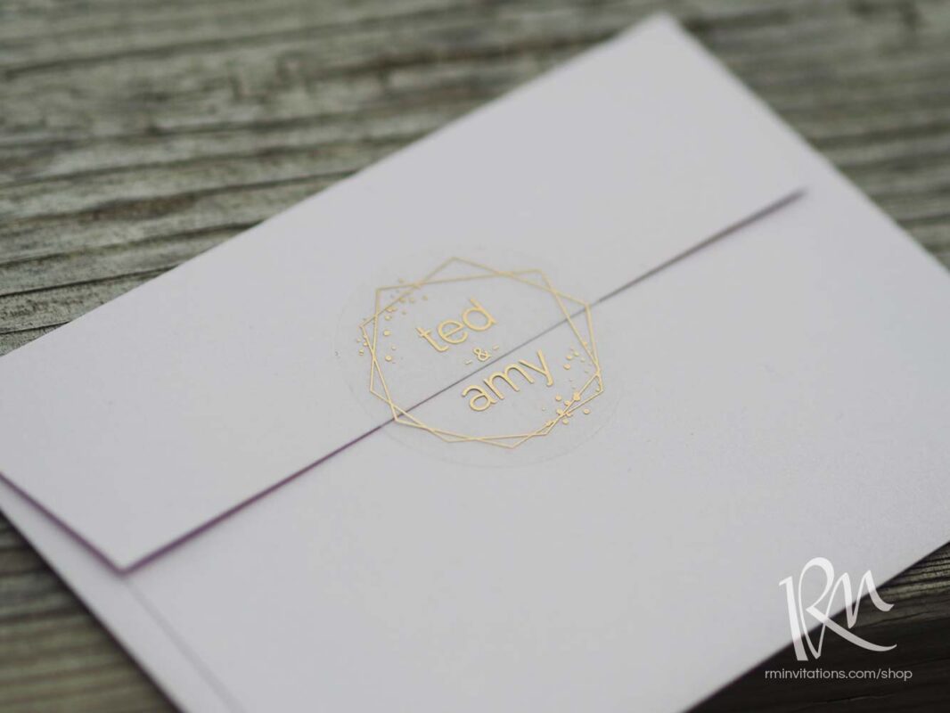 Geometric Seals | RMI | The Stationery Shop