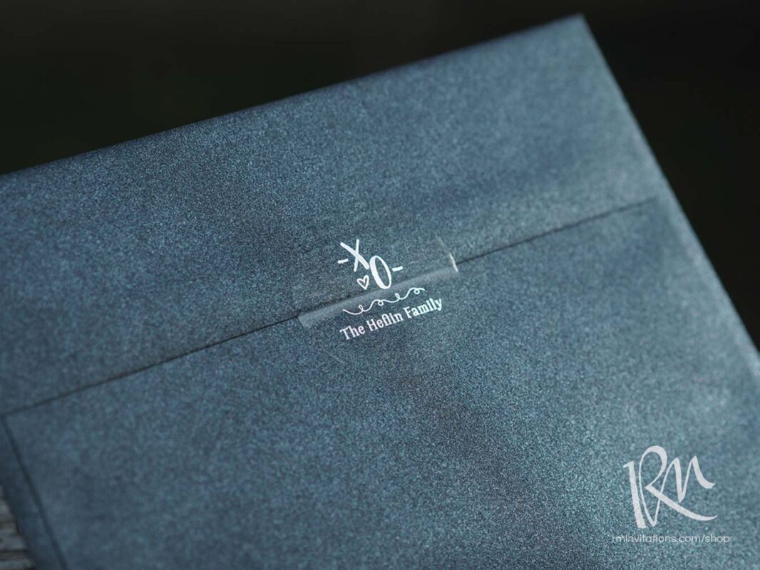 Monogram Wreath Seals | RMI | The Stationery Shop